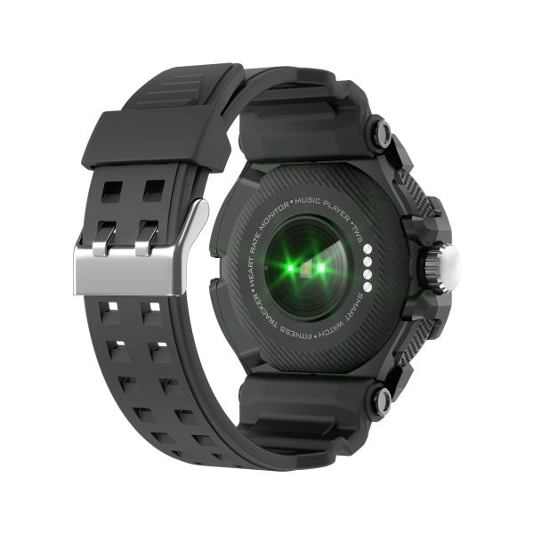 Quality Fitness Tracking TWS Smart Watch Activity Monitoring 1.43 Inch Touch Screen for sale