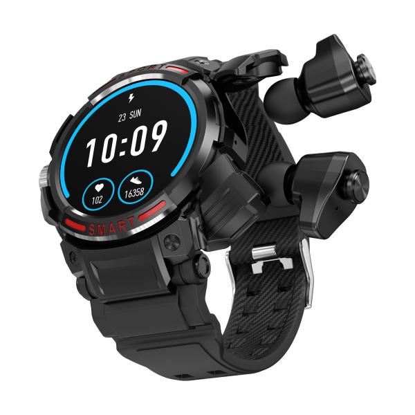 Quality Fitness Tracking TWS Smart Watch Activity Monitoring 1.43 Inch Touch Screen for sale