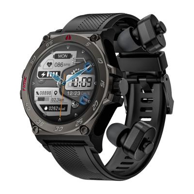 China Wireless Smart Watch With TWS Earbuds Compact Monitor Health And Stay Entertained for sale