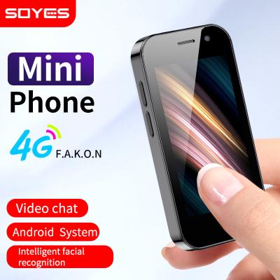 China XS15 PRO EU Version 3.0'' Android 9.0 4G Small Mobile Phone Face ID Type C Dual SIM for sale