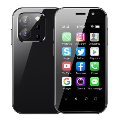 China XS15 PRO EU Version 3.0'' Android 9.0 4G Small Mobile Phone Face ID Type C Dual SIM for sale