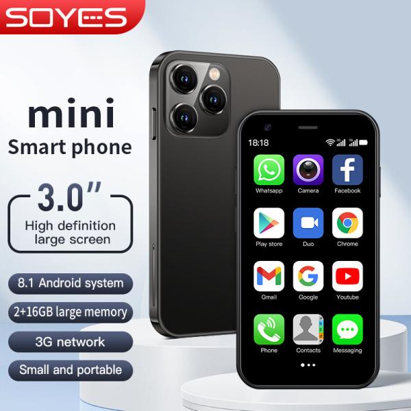 Quality Dual SIM Card Small Cell Phone TF Card Support 2+16GB Mini Mobile Phone for sale