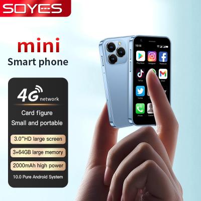 China XS16 3.0'' Android 10.0 Mini Android Phone 4G Quad Core 2000mAh 2+16GB for sale