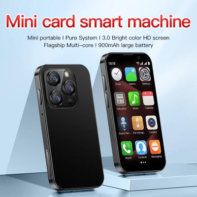 Cina Riconoscimento facciale Dual SIM Classic stile XS18 Pro 3G 3.0''' Mini Phone 2+16GB Bluetooth 4.0 in vendita