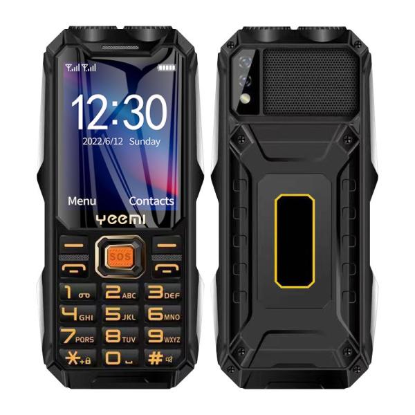 Quality YEEMI Q8 2G Mobile Phone 2.4 inch Dual SIM Cards 3000mAh MP3 FM Flashlight Loud Speaker for sale