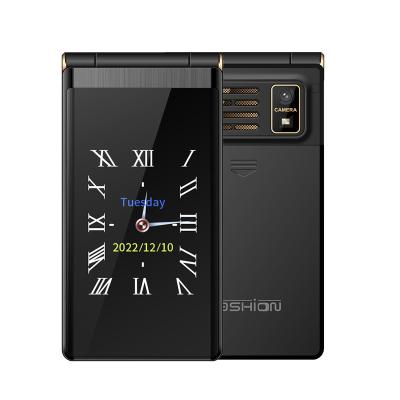 中国 Yeemi M1 GSM 2G デュアル・シム デュアル・スクリーン 折りたたむ電話 MTK マイクロUSB 2.8 インチ 販売のため
