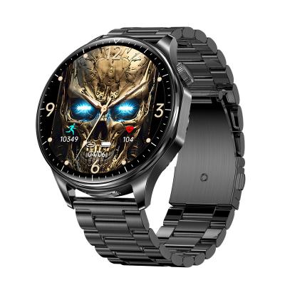 China T98 TWS ingebouwde oordopjes 1.43' 3 IN 1 draadloze oordopjes Bluetooth Smart Watch for sale