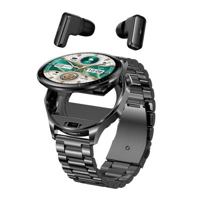 China T98 TWS Build-in Earbuds 1.43'' 3 IN 1 Wireless Earphones Bluetooth Smart Watch for sale