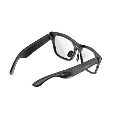 China Black AI Smart Glasses Built-in 20MP Camera Translation Voice Control WiFi 4.0 And Bluetooth 5.3 For Data Transmission for sale