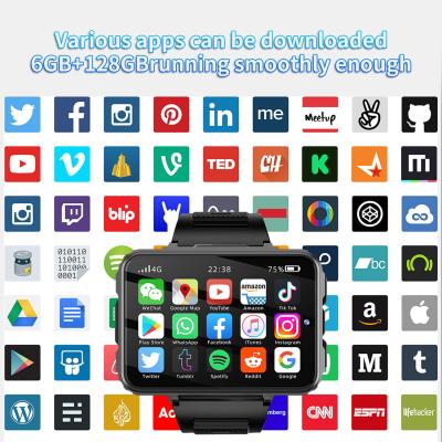 China VP999 Smart Watch with 2.4" HD AMOLED Screen 8-core CPU 4GB 64GB Memory 500W Dual Cameras for sale