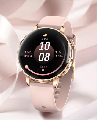 China Smart Watch Blue Tooth Call Sports Bracelet Waterproof Music Heart Rate Sleep Lady Health for sale