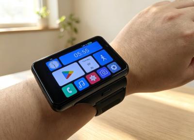 China 4G Smart Watch Android 11 OS  Quad Core 2.88