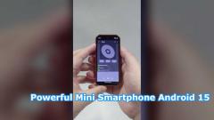 4.18 Inch Mini Smartphone Android 15 MediaTek Helio G81 Octa Core Dual Nano SIM Triple Slot 4GB+64GB