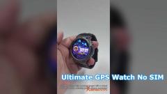 2026 New Military DM58 GPS Smart Watch 1.43'' HD AMOLED 5ATM Waterproof Built-in 6 Frequency Outdoor