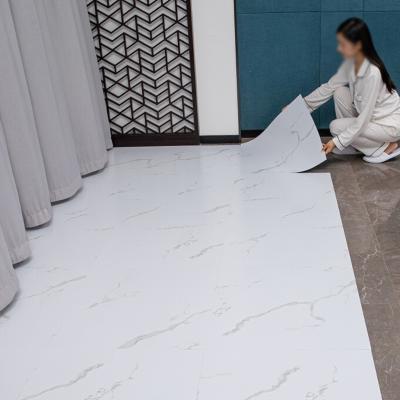 China Marble Look SPC Vinyl Flooring with 457.2*457.2mm Size and 1.5mm Thickness in 24 Pieces per Carton for sale