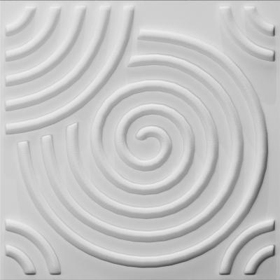 China 3dboard wall decor panels 500*500 fiber eco wave panels with original colcor ripple for sale