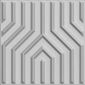 China 3dboard wall decor panels 600*600 fiber eco wave panels with original colcor MANHATTAN for sale
