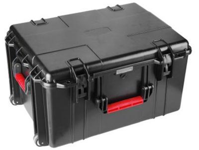 China OEM Hard Plastic tool case with wheel and draw-bar for sale