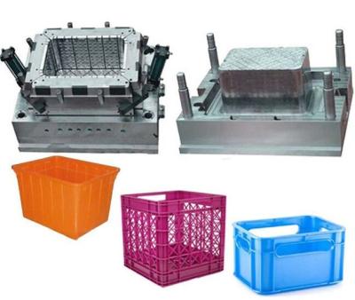 China OEM plastic mould for turnover basket box /Injection moulding plastic turnover box for sale