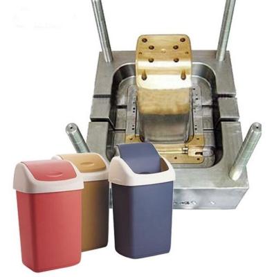 China Good quality and cheap price plastic injection mold for garbage bin/ trash can for sale