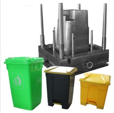 China Custom garbage can plastic injection moulding with high quality and resonable price for sale