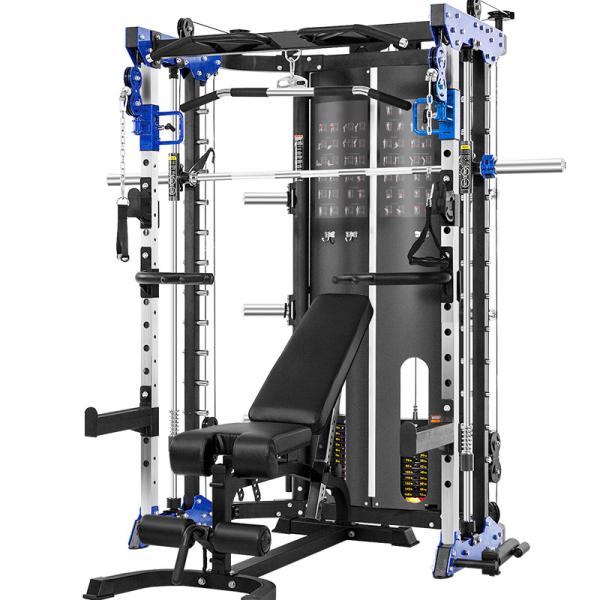 Commercial Gym Equipment Indoor Strength TrainingMulti Function Station Smith Machine