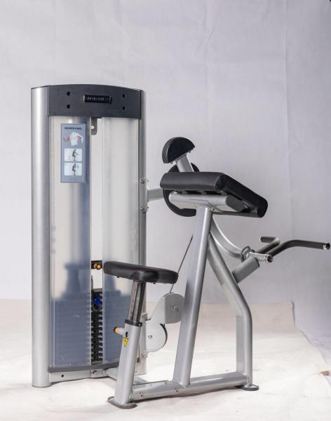 High Quality Pin Loaded Biceps Curl Machine for Arms Strength Training and Body Building