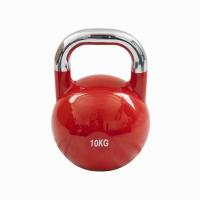 China Professional Cast Iron Gym Kettlebell - 5-50 lb Weight Range with 1.4 Inch Handle for Strength Training for sale