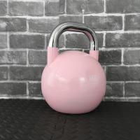 China Professional Cast Iron Gym Kettlebell - 5-50 lb Weight Range with 1.4 Inch Handle for Strength Training for sale