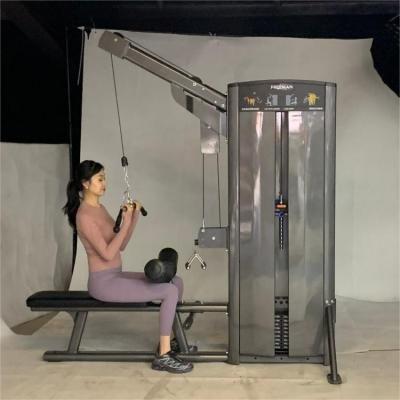 China Lat Pulldown and Low Row Commercial Grade Indoor Fitness Equipment with Pin Loaded for Gym Equipment Distribution for sale