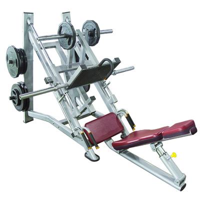 China Commercial Gym Equipment Plate Loaded 45 Degree Leg Press Hack Squat Leg Press Machine for sale