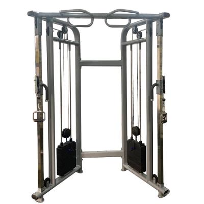 China Commercial Gym Equipment Pin-Loaded Chest Press Adjustable Pulley Cable Crossover Multi Functional Trainer Machine for sale