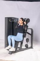 China AX10 Abdominal Crunch Gym Station Multi-Function Single Station Machine 80.25kg Weight Stack for sale