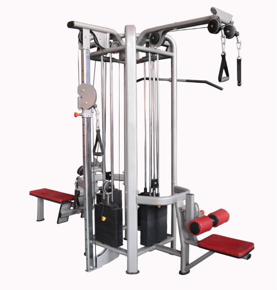 Quality Commercial Gym Equipment Indoor Back Shoulder Exercise 4-Station Mutli Function Station for sale