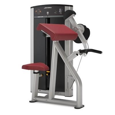China Dual Function Gym Equipment Pin-Loaded Adjustable Shoulder Training Biceps Triceps Machine for sale