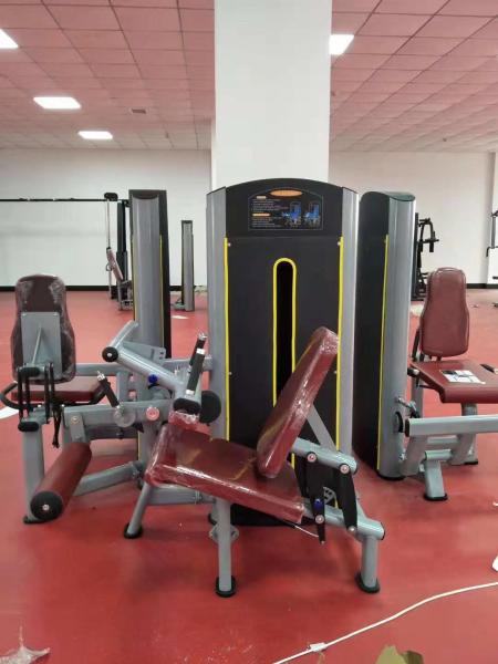 Quality Commercial Pin Loaded Leg Curl Machine Adjustable Seated Calf Exercise for sale