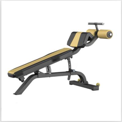 China Flat Adjustable Decline Bench Press Steel Metal Plate Fitness Equipment Foldable Exerciser for sale
