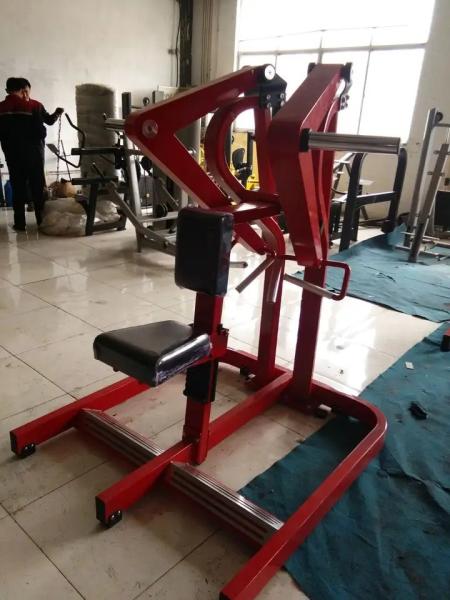 Quality Lat Pull Vertical Traction Gym Machine Strength Training Plate Loaded for sale