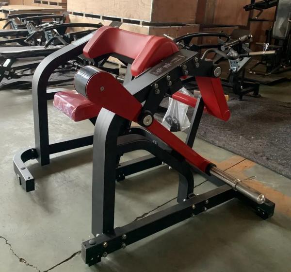 Quality Gym Strength Training Plate Loaded Machines Seated Bicep Tricep Machine for sale