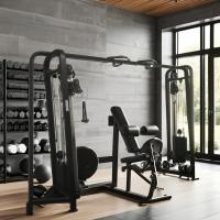 China Commercial Cable Crossover Multi-Function Station Fitness Equipment with Pulldown Smith Machine 4200x1200x2260mm for sale