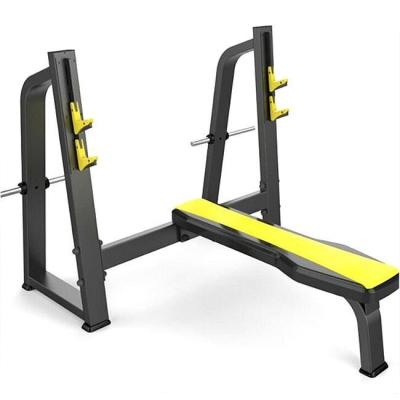 China Fitness Equipment Commercial Shoulder Chest Press With Flat Weight Bench for sale