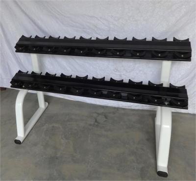 China Commercial Gym Body Building Steel 3 Tier  Commercial Dumbbell Rack for Gym Use for sale