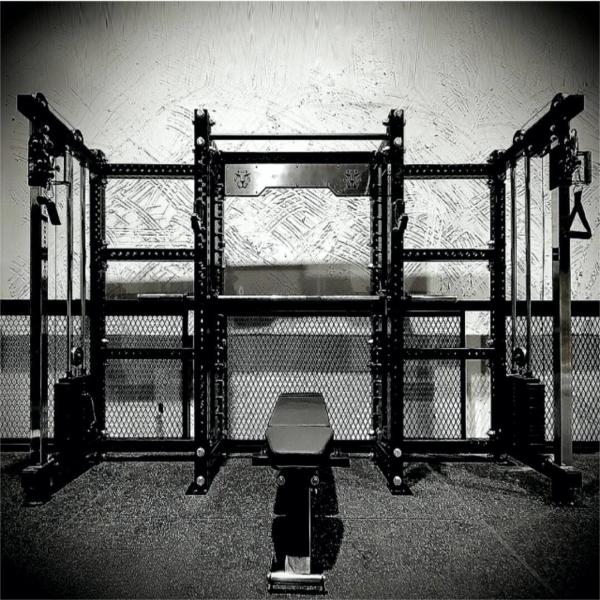 Quality Gym Machine Leg Back Exercise Free Weight Accessories Storage Lat Pulldown Smith Machine Power Rack for sale