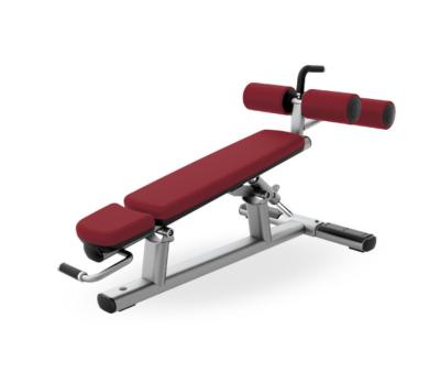 China Home Gym Machine Back Extension Commercial Adjustable Decline Abdominal Crunch Bench for sale