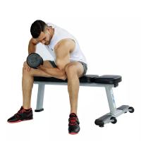 China Flat Weight Lifting Bench Press 1200x730x460mm Steel Q235 Exercise Gym Bench for sale