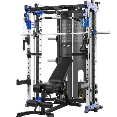 China Unisex Commercial Gym Equipment Shoulder Leg Press Machine Multi-Functional Strength Training Smith Machine for sale