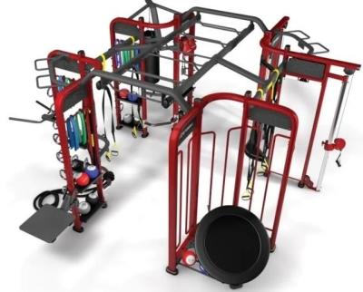 China Gym Machine Weightlifting Pull up Eight-door Comprehensive Trainer Multifunction Squat Rack for sale