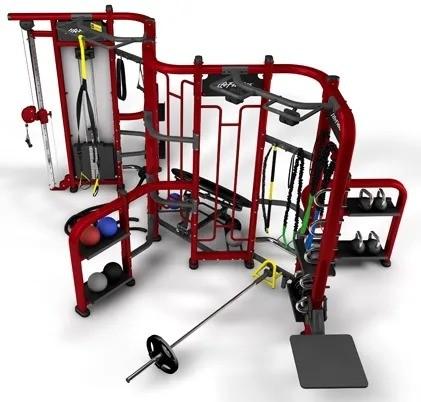 Quality Gym Machine Weightlifting Pull up Eight-door Comprehensive Trainer Multifunction for sale
