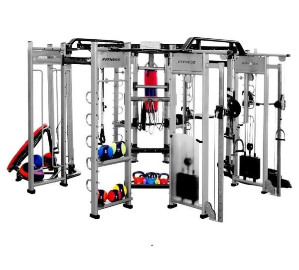 Quality Gym Machine Weightlifting Pull up Eight-door Comprehensive Trainer Multifunction for sale