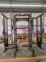 China Multi-Function Home Gym Power Rack Adjustable Smith Squat Machine 600 kg Weight Stack for Chest Exercise for sale